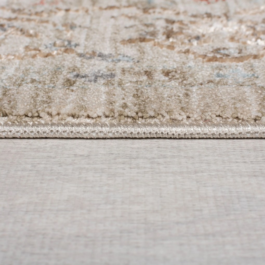 Flair Rugs, Kusový koberec Evelyn Elodie Natural, 120x170, béžová, ložnice