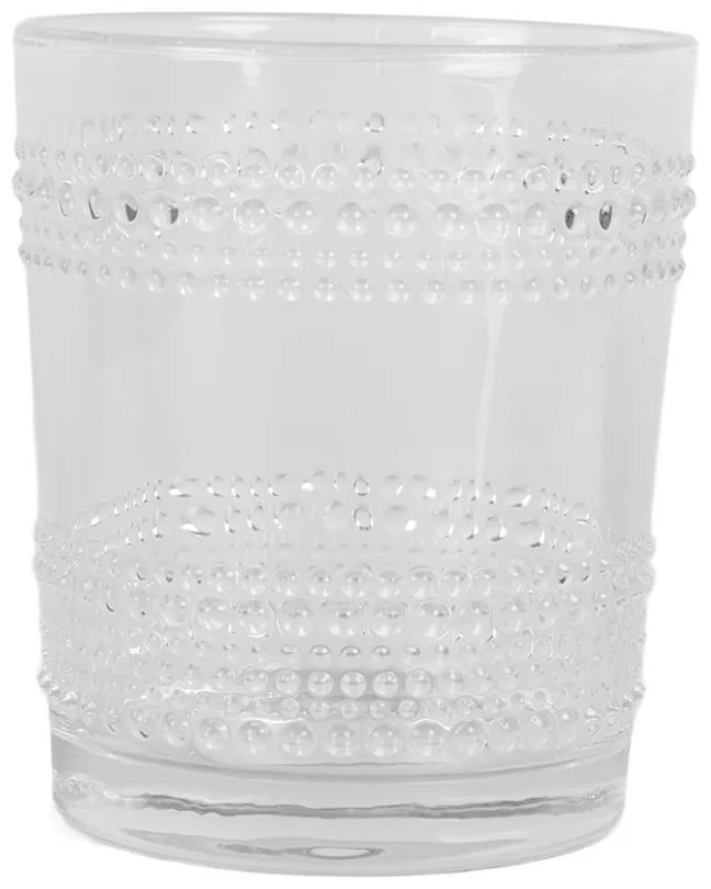 Transparentní sklenička na vodu - Ø 9*10 cm / 300 ml