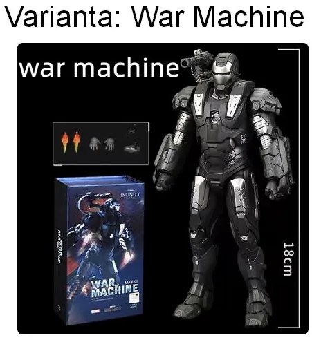 Akční figurky Marvel - Iron Man Varianta: War Machine