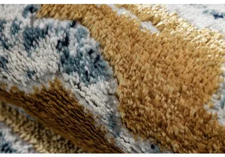 Dywany Luszczow Kusový koberec EMERALD EXCLUSIVE 1024 abstrakce modrý / zlato Rozměr koberce: 120 x 170 cm
