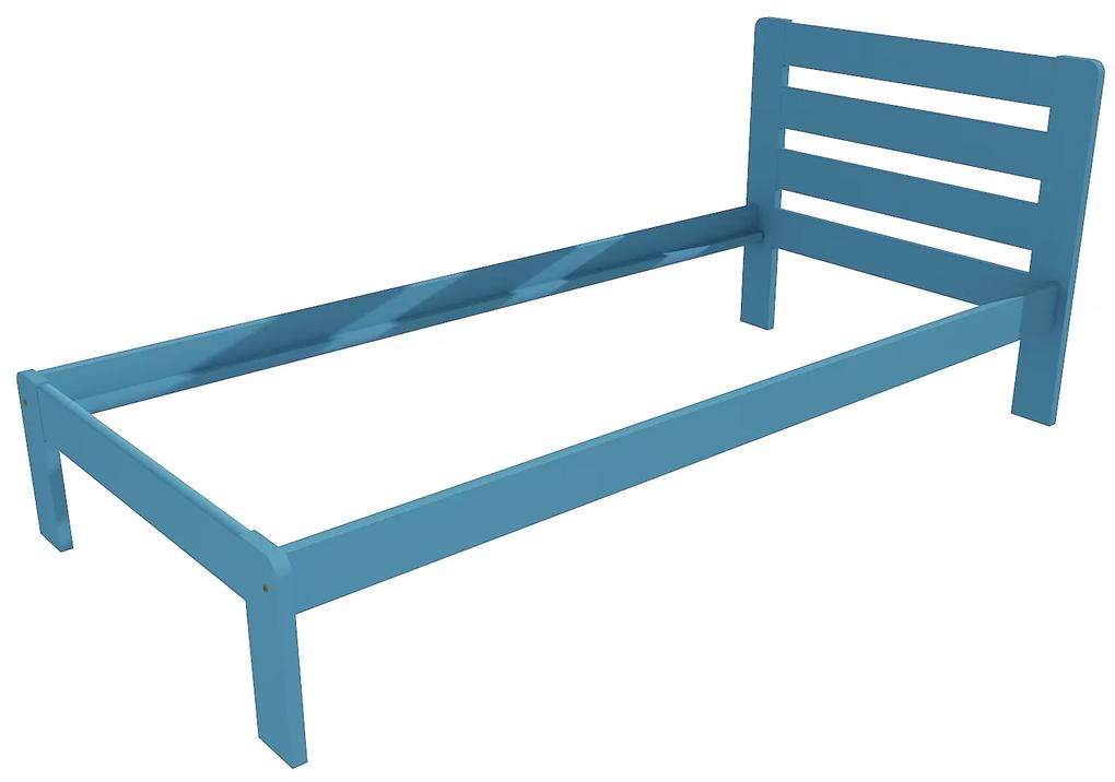Vomaks Jednolůžková postel VMK001A Rozměr: 100 x 200 cm, Barva: barva modrá