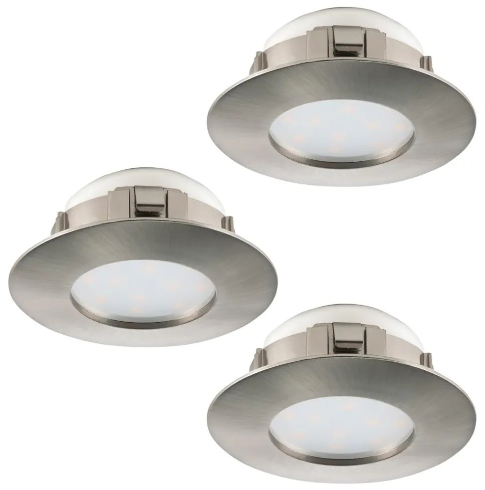 Eglo | Eglo 95823 - SADA 3x LED podhledové svítidlo PINEDA 1xLED/6W/230V | EG95823