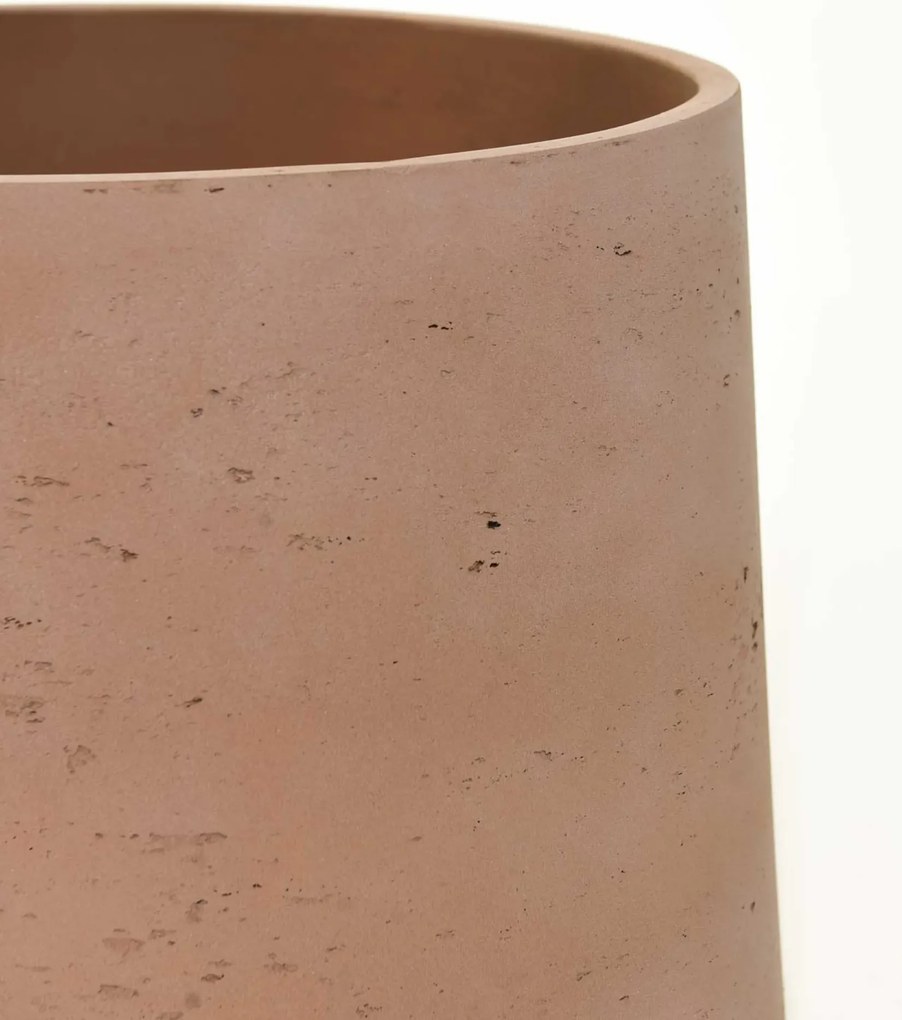 Květináč TROPICO, sklolaminát, výška 38 cm, oranžová