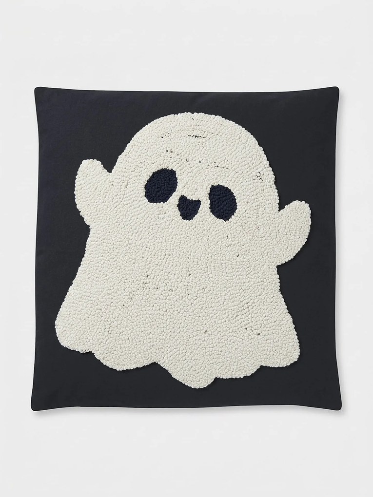 Sinsay - Halloweenský dekorativní povlak na polštář s plastickým motivem ducha - vícebarevná