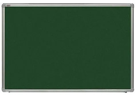 Magnetická tabule s keramickým povrchem pro popis křídou zelená, 100x200 cm