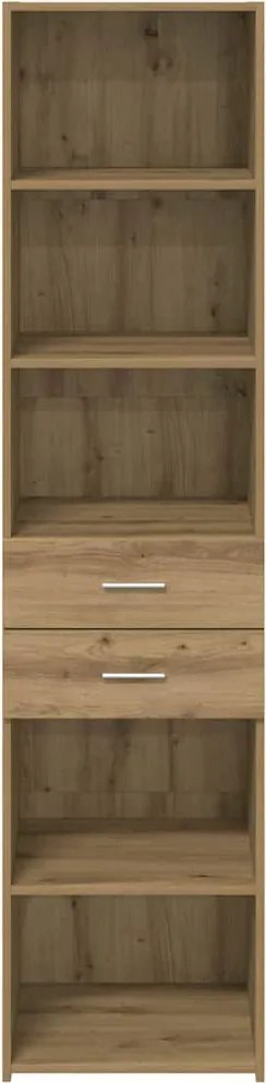 Vysoký bufet Artisanový dub 45 x 42,5 x 185 cm Kompozitní dřevo 3402639