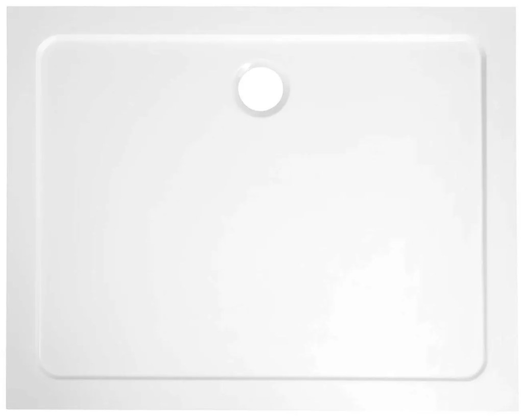 Aqualine - Sprchová vanička TECMI 120x90x3 cm, bílá PQ12090