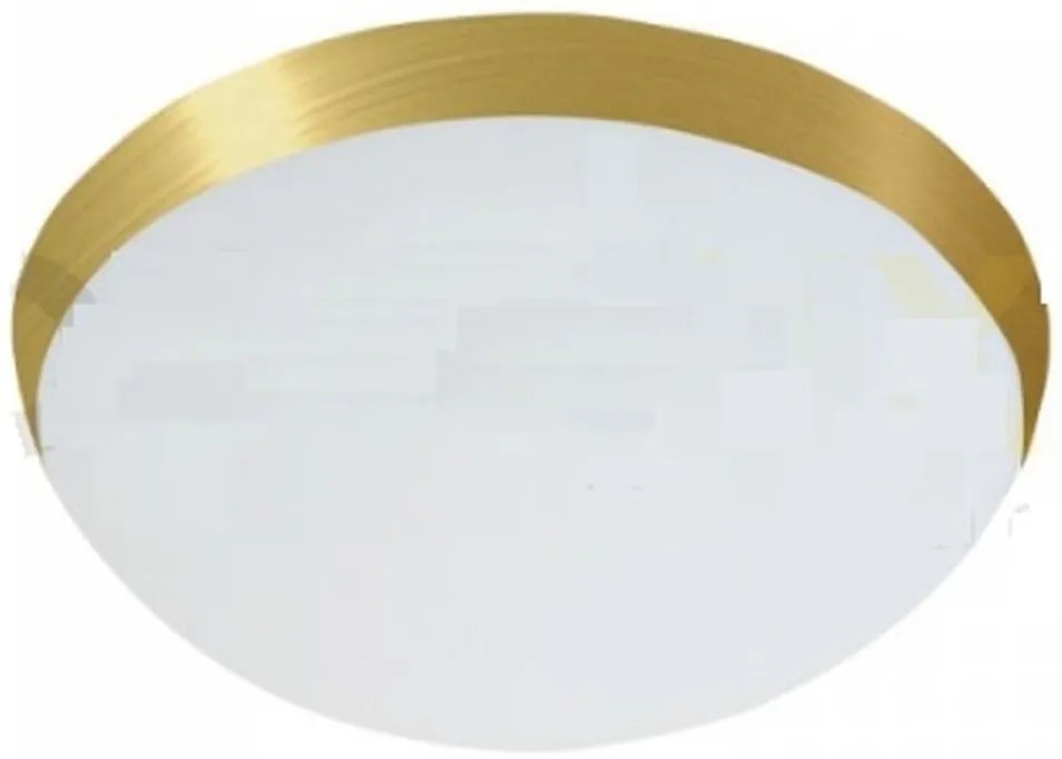 PANLUX GALIA přisazené stropní a nástěnné kruhové svítidlo 75W E27, zlatá KG-75/Z