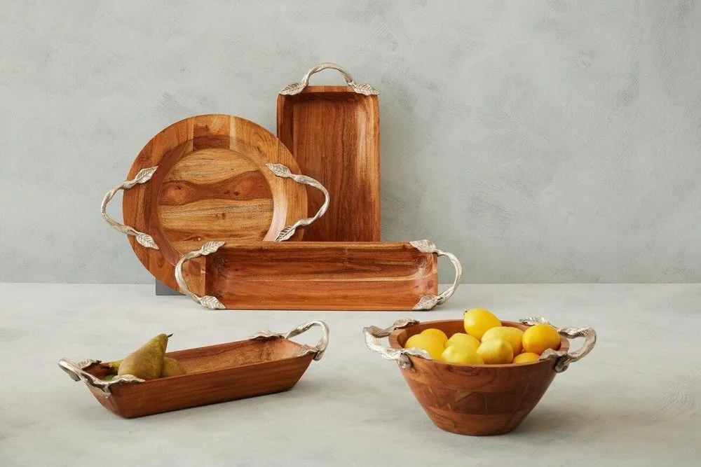 Dřevěný tác 14x47 cm Vine – Premier Housewares