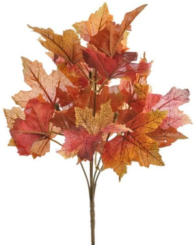 Listy javoru - trs oranžovočervený