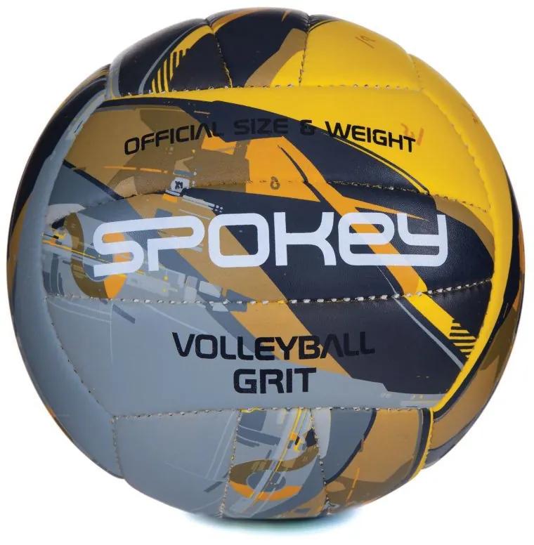 GRIT Volejbalový míč šedo-žlutý č.5