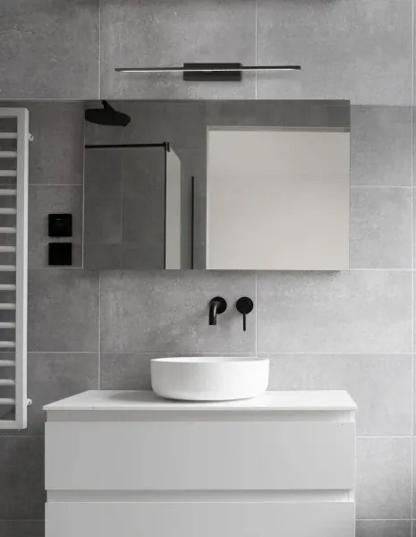Moderní nástěnné svítidlo Mondrian 62 černé