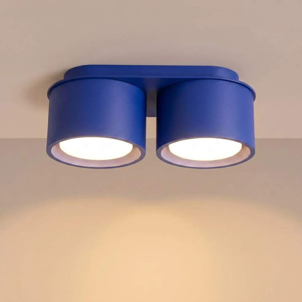 Sollux Lighting Stropní svítidlo MODO 2 ultramarínové GX53