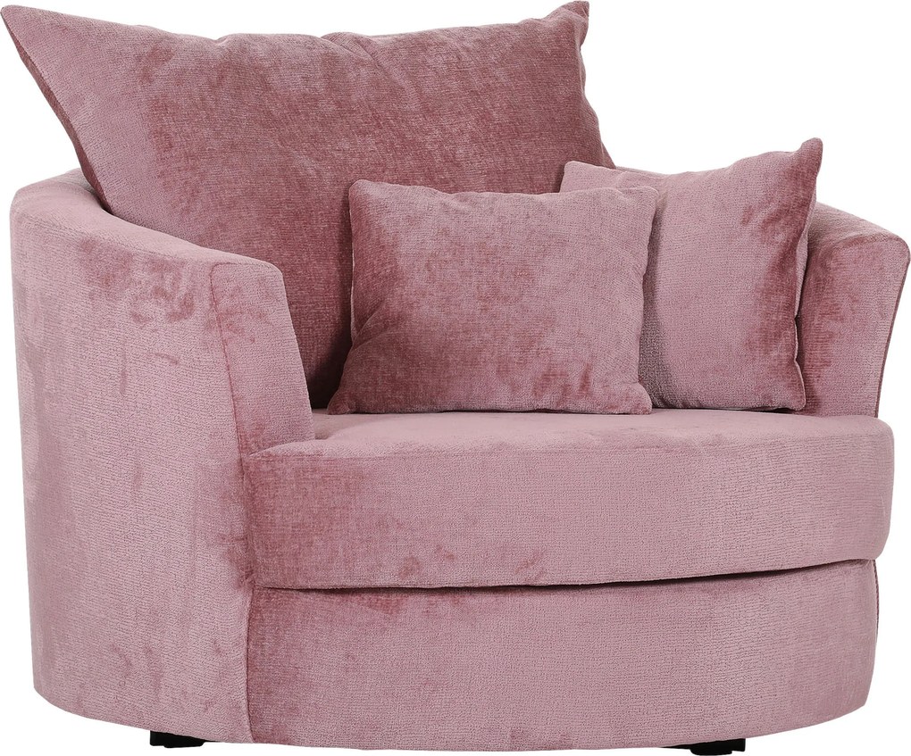 XXXLutz KŘESLO, textil, starorůžová Carryhome - Křesla klasická - 001877057101