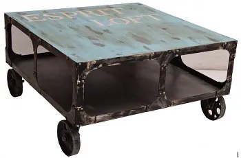 Industrialní konferenční stolek Container