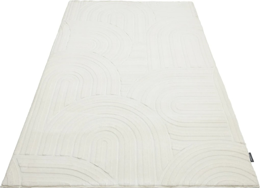 Obsession, Kusový koberec Interstellar 501 White, 160x230, bílá, ložnice