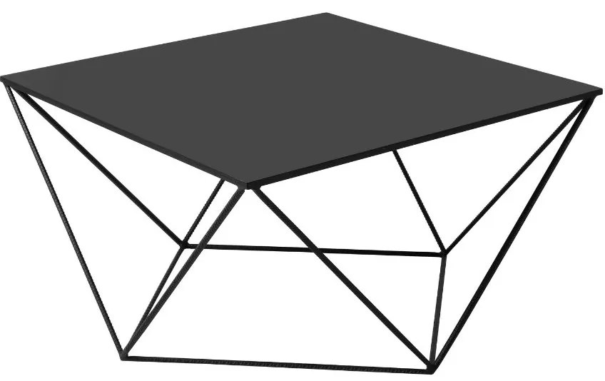 Nordic Konferenční stolek Deryl 80 x 80 cm, kov