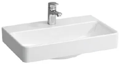 Laufen Pro S - Umyvadlo Compact, 60x38 cm, 1 otvor pro baterii, bez přepadu, s LCC, bílá H8179594001561
