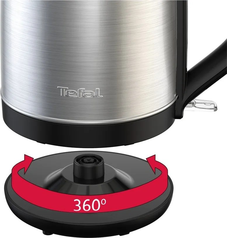 Rychlovarná konvice ve stříbrné barvě 1,7 l Subito KO5S0DE0 – Tefal