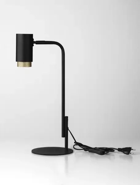 Designová stolní lampa Nessi Černá