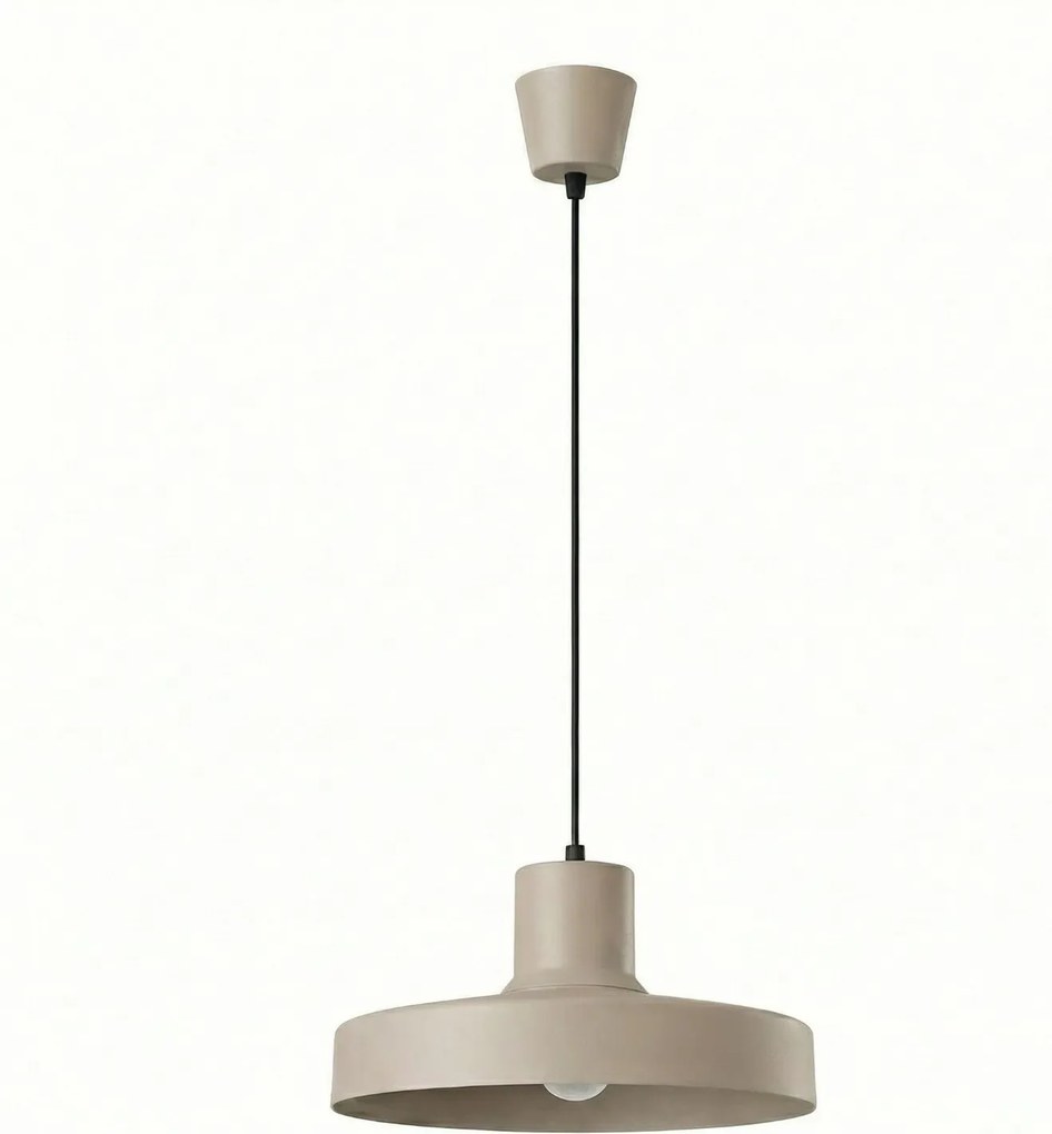 Sollux Lighting Závěsné svítidlo BILO šedobéžové