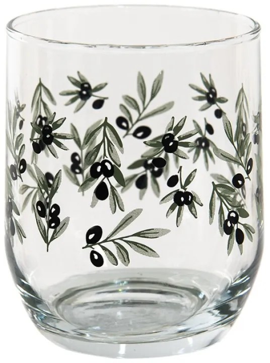 Nápojová sklenička s olivami – 300 ml