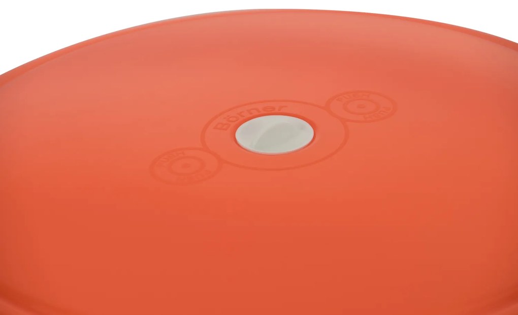 Börner Multimaker - plně barevný: Mísa a poklice s těsnícím ventilem, odkapkávačem a Multiplatem Barva: Červená