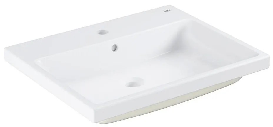 GROHE 3947900H - Umyvadlo CUBE CERAMIC 600 × 490 mm keramika/bílá