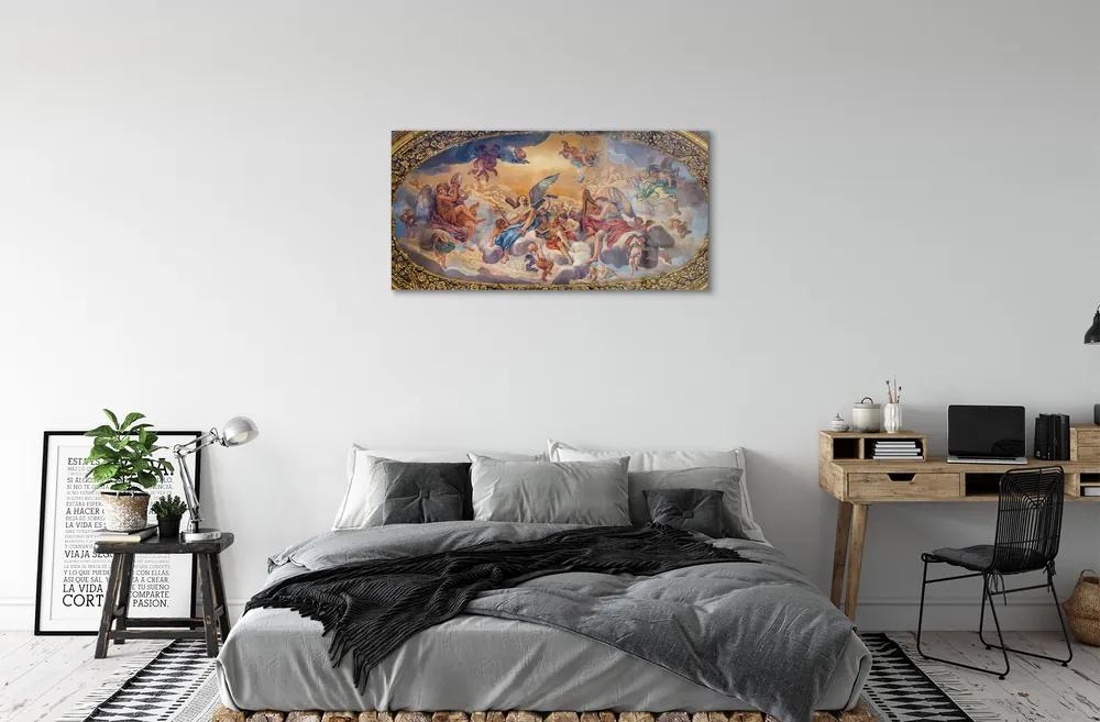 Obraz na skle Řím Angels Image 100x50 cm
