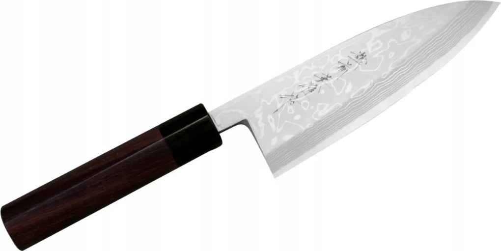 Hideo Kitaoka Shirogami Satin Nůž Deba 16,5 cm