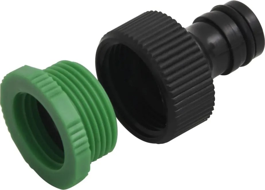 vidaXL Zahradní hadice se sadou koncovek zelená 0,5" 20 m PVC [154370]