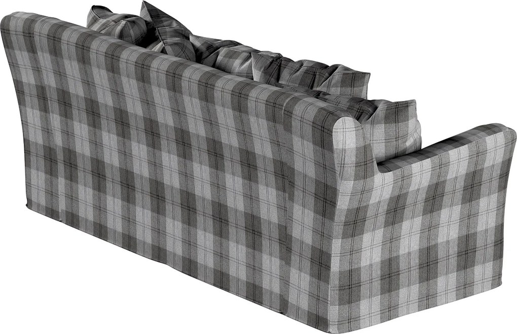 Potah na pohovku IKEA Tomelilla 3-místná nerozkládací barva šedá látka pletený vzor, vzorované