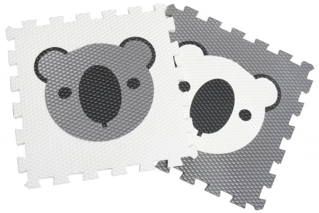 Vylen Pěnové podlahové puzzle Minideckfloor Koala Bílá 340 x 340 mm