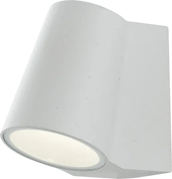FAN LED-SINTESI-AP BCO Venkovní nástěnné svítidlo LED SINTESI bílá hliník 6 W 400 lm 4000 K IP44 13x7,6x12 cm - FANEUROPE