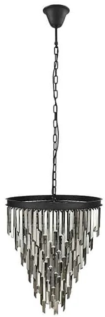 Designový lustr Jamarcus 52 cm šedý