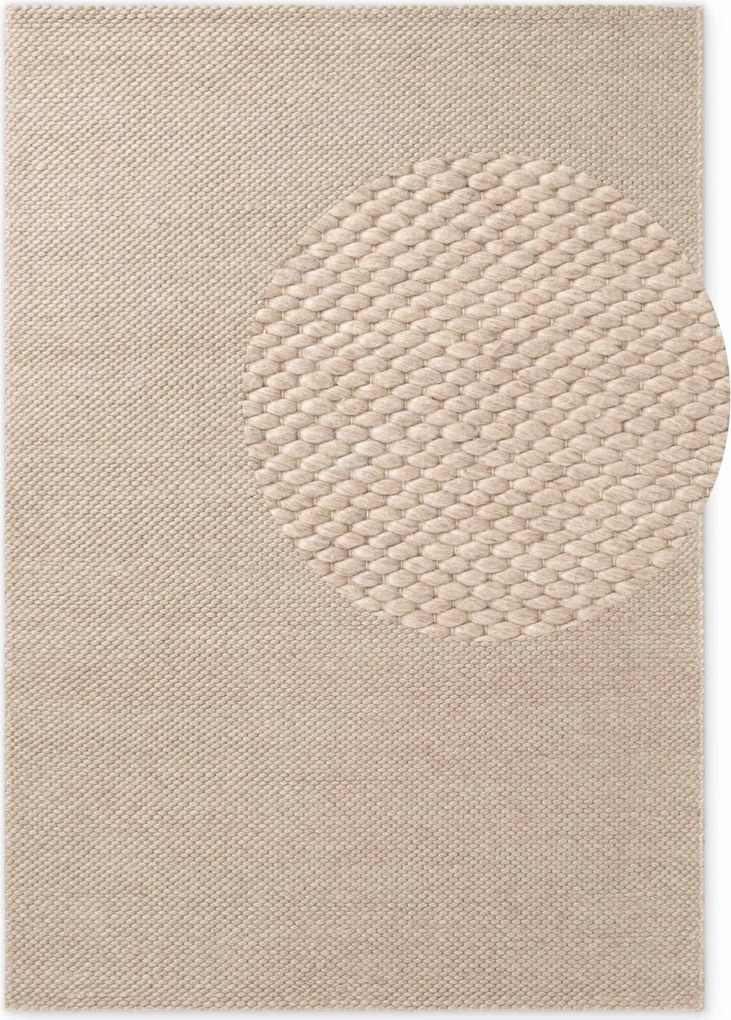 ELLE Decoration, Kusový koberec Lyon Beans 106315 Natural Beige z kolekce Elle, 140x200, béžová, ložnice