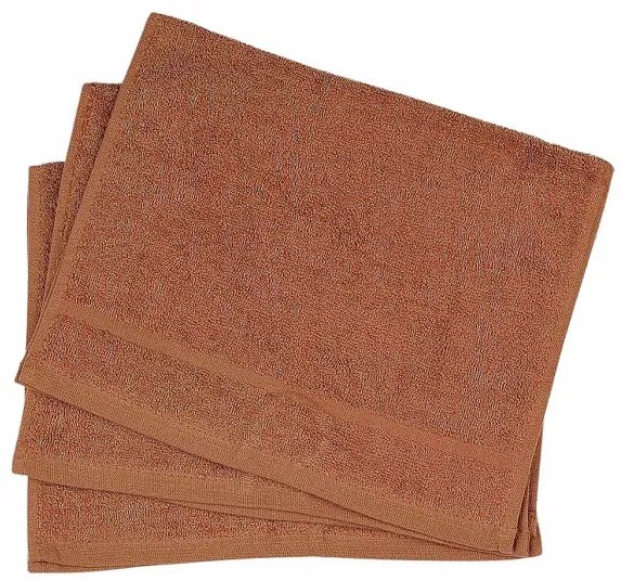 Profod Ručník Sofie 400g/m2  Ručník Sofie hnědá 30x50 cm