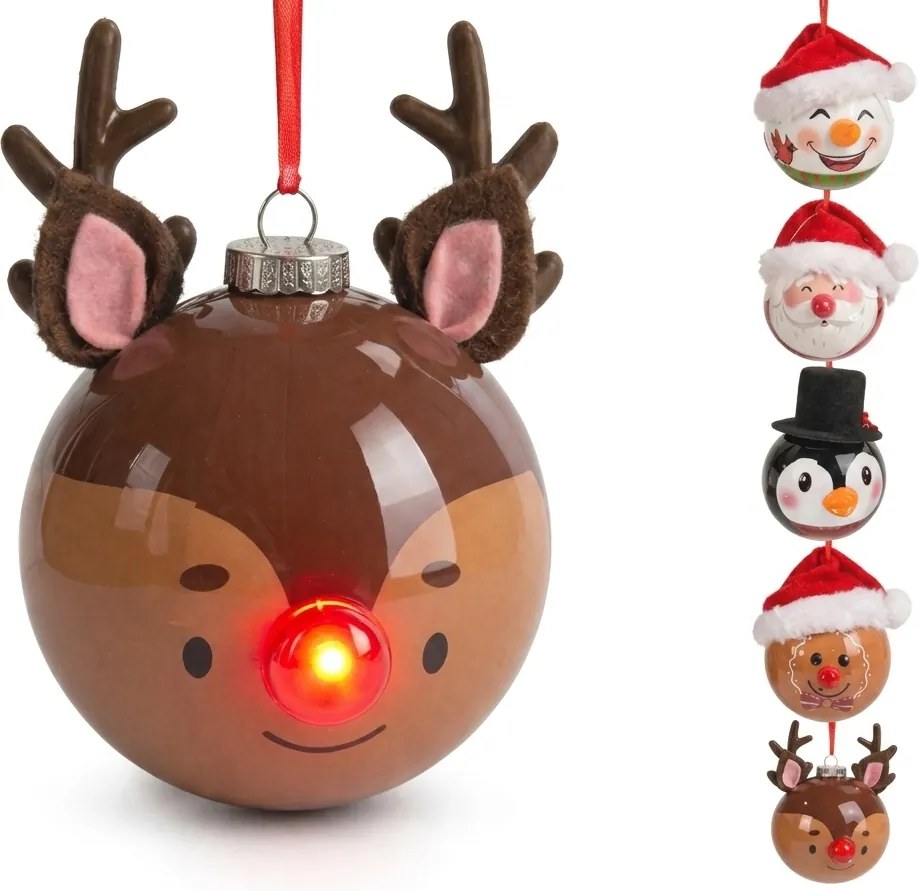 LED vánoční ozdoba JOLLY LIGHTS 6 cm - více variant Varianta: Gingerbread