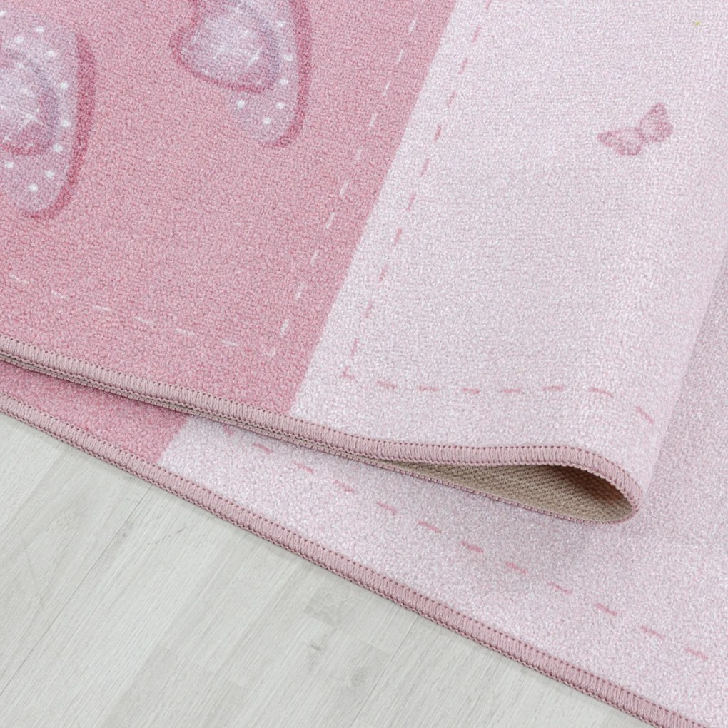 Ayyildiz, Dětský kusový koberec Play 2905 pink, 80x120, růžová, dětský pokoj