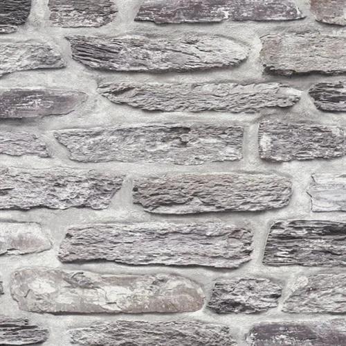 Vliesové tapety na zeď Il Decoro kamenná zeď šedá | Biano
