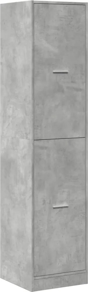 Skříňka na léky betonově šedá 40x41x174,5 cm kompozitní dřevo 3309648