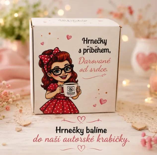 Dárkový hrnek pro milovnici bílého vína – Nejsem náročná, 300 ml