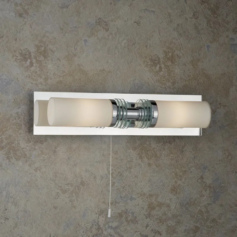 Searchlight 5612-2CC-LED BATHROOM koupelnové nástěnné svítidlo G9 2x2,5W 200 lm IP44