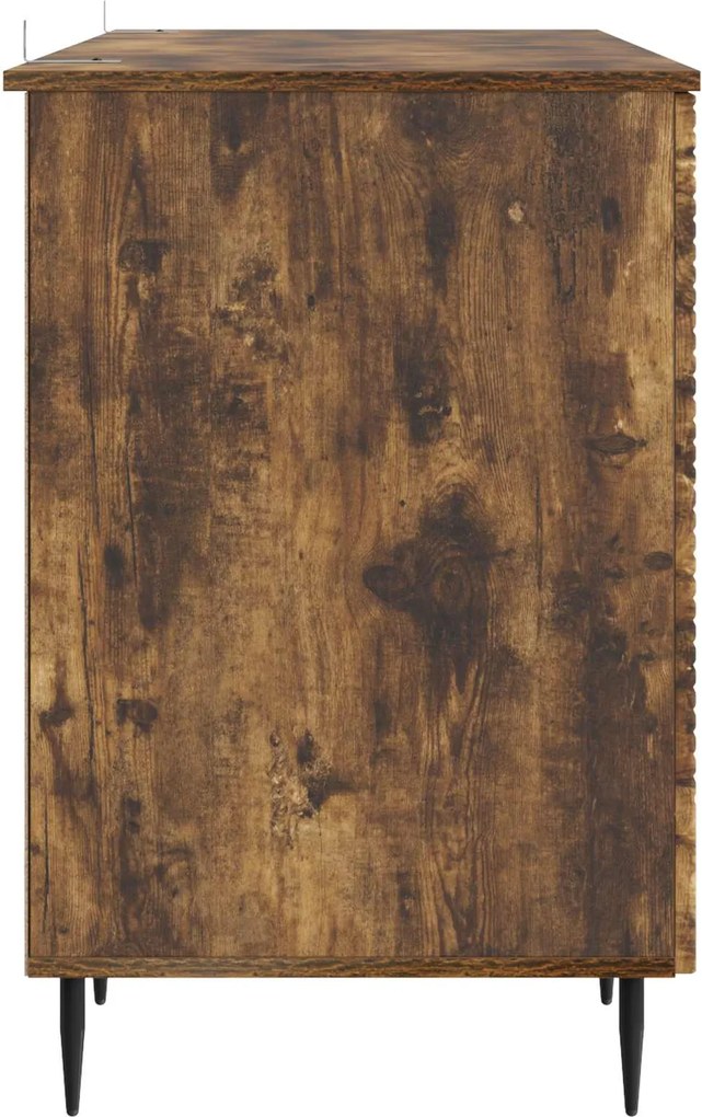 Stůl Kouřový dub 142,5 x 50 x 75 cm Kompozitní dřevo 3414608
