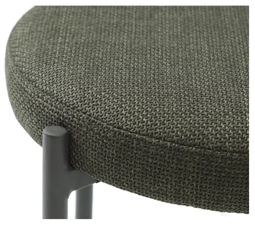 Khaki kovová stolička Pelican – Unique Furniture