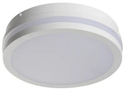 LED svítidlo s pohybovým čidlem Kanlux BENO 12-18W CCT-O-SEW bílé 12/18W 3000/3500/4000K IP65
