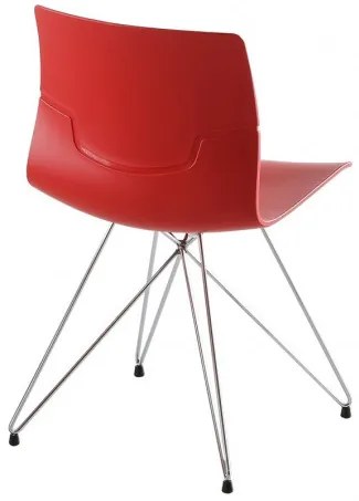 Gaber Plastová židle SLOT FILL TC Barva kostry bílá kostra Barva plastu Gaber hnědo-šedá 55