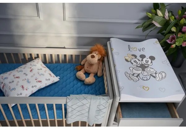CebaBaby - Přebalovací podložka dvouhranná COSY DISNEY 50x70 cm modrá