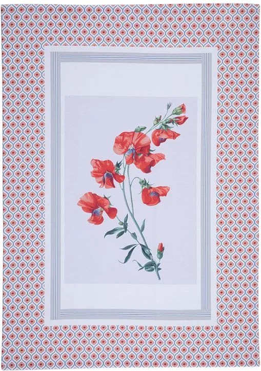 Kuchyňské utěrky ROMANTICKÁ KVÍTKA 50 x 70 cm 2 ks