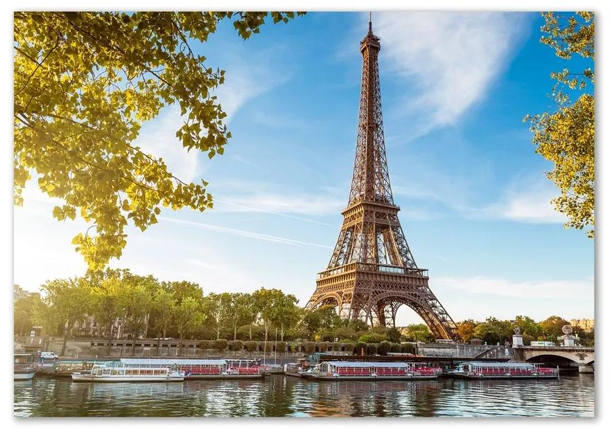 Wallmuralia Foto obraz akrylové sklo Eiffelova věž Paříž 100x70